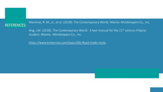 The Contemporary World - CHAPTER 1.pptx