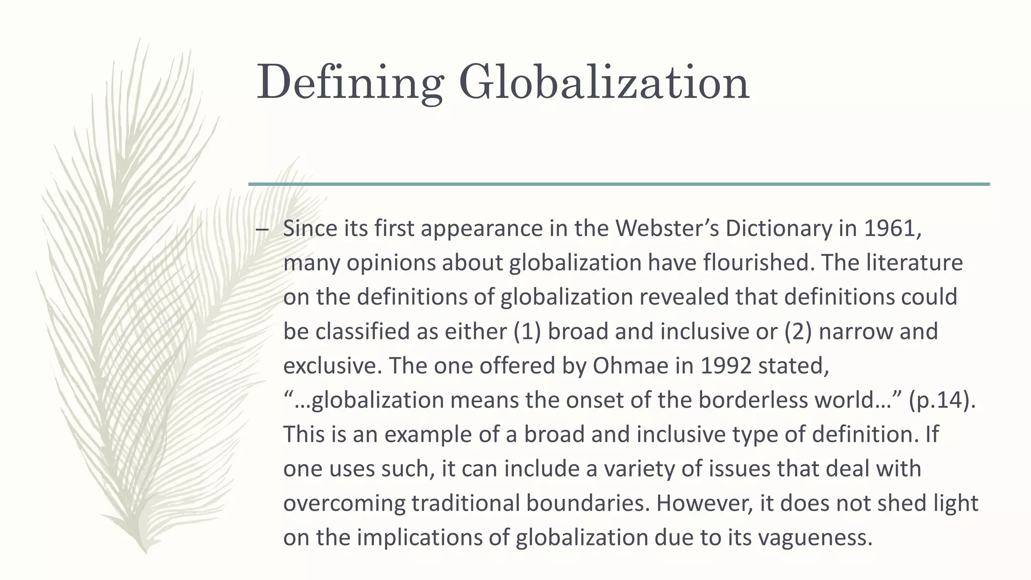 The Contemporary World - Topics 1-4 | PDF