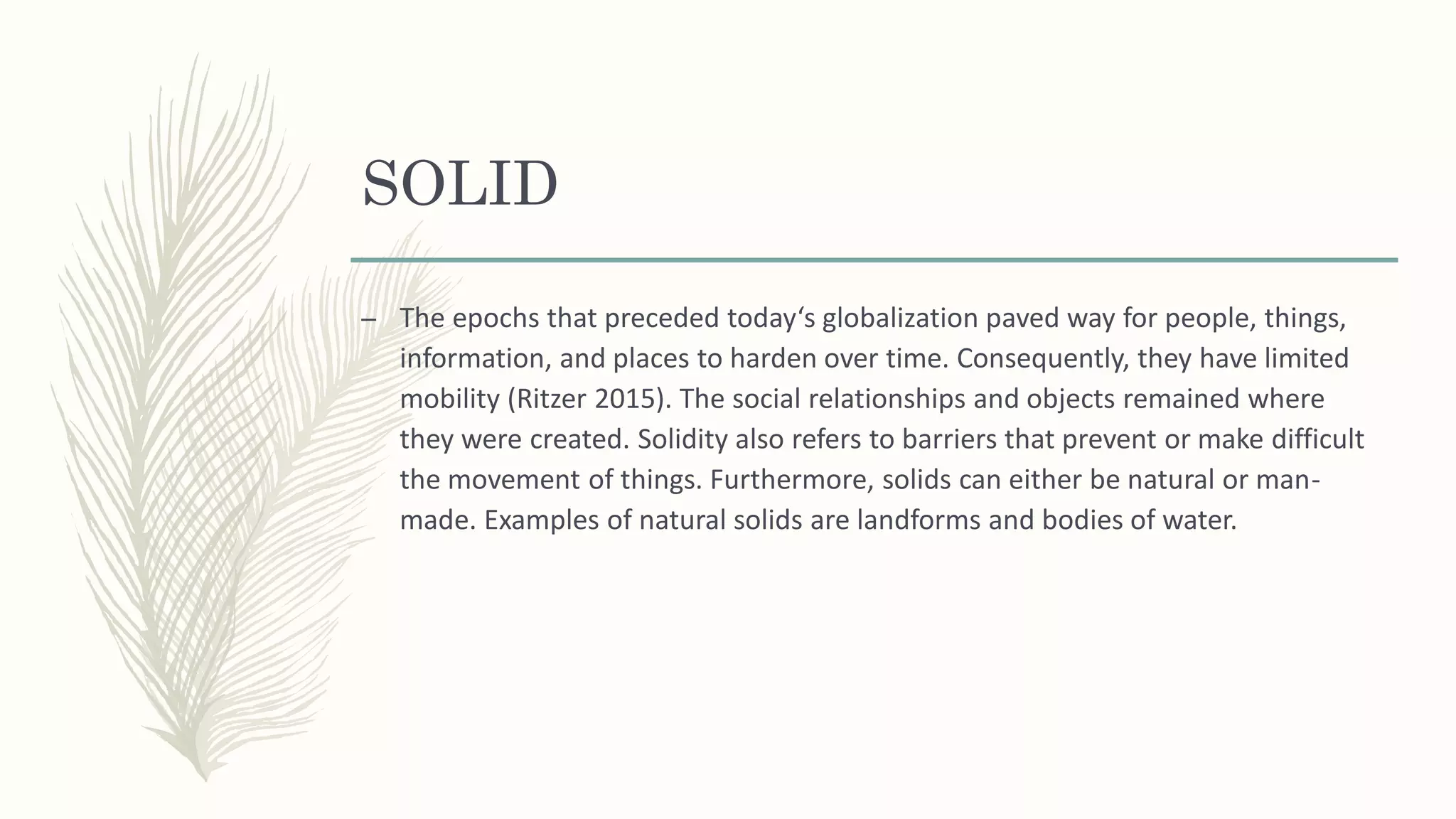 The Contemporary World - Topics 1-4 | PDF