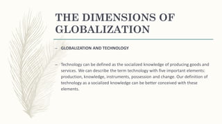 The Contemporary World - Topics 1-4 | PDF