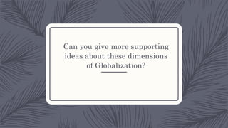 The Contemporary World - Topics 1-4 | PDF