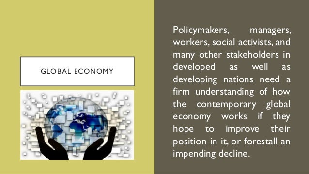 The Contemporary World Module 2 Global Economy | PDF