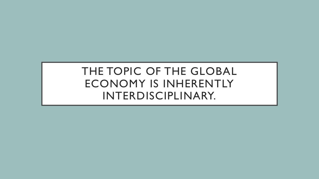 The Contemporary World Module 2 Global Economy | PDF