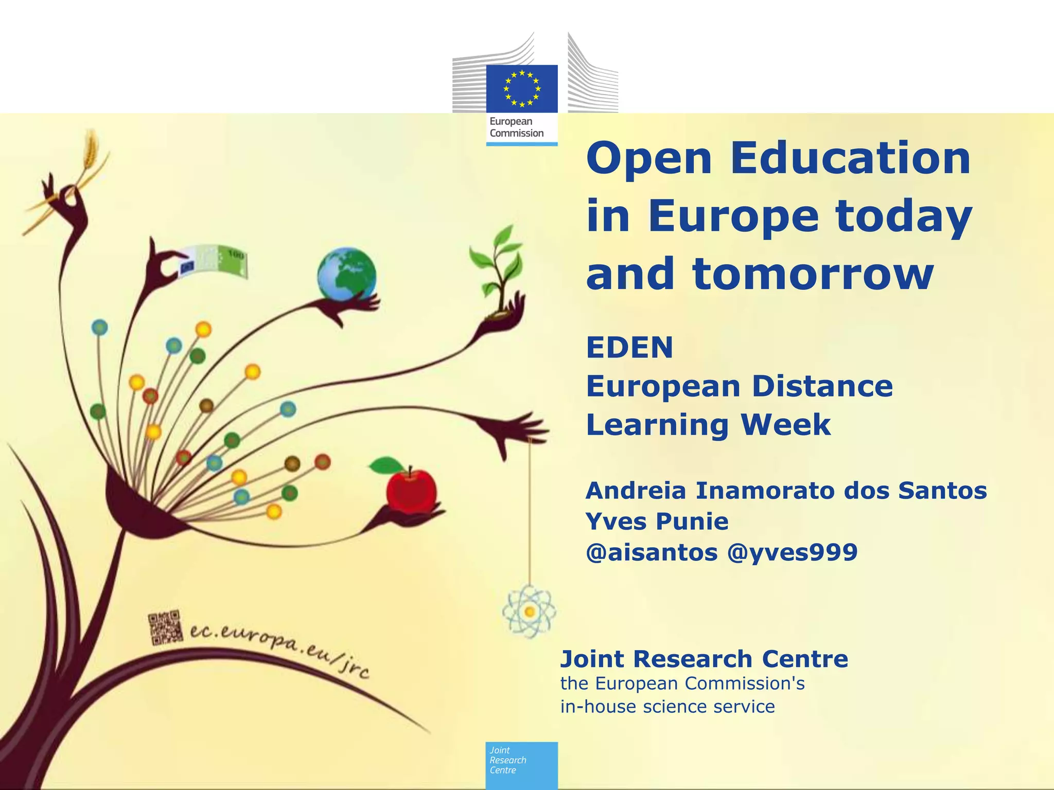 European Distance Learning Week: The context: Open Education in Europe ...