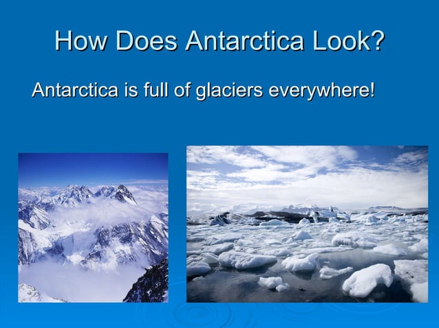 The continent antarctica | PPT