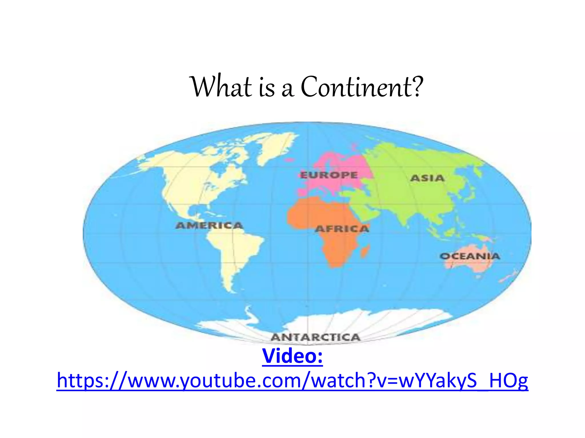The continents of the World | PPT