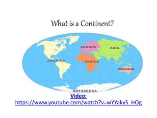 The continents of the World | PPT