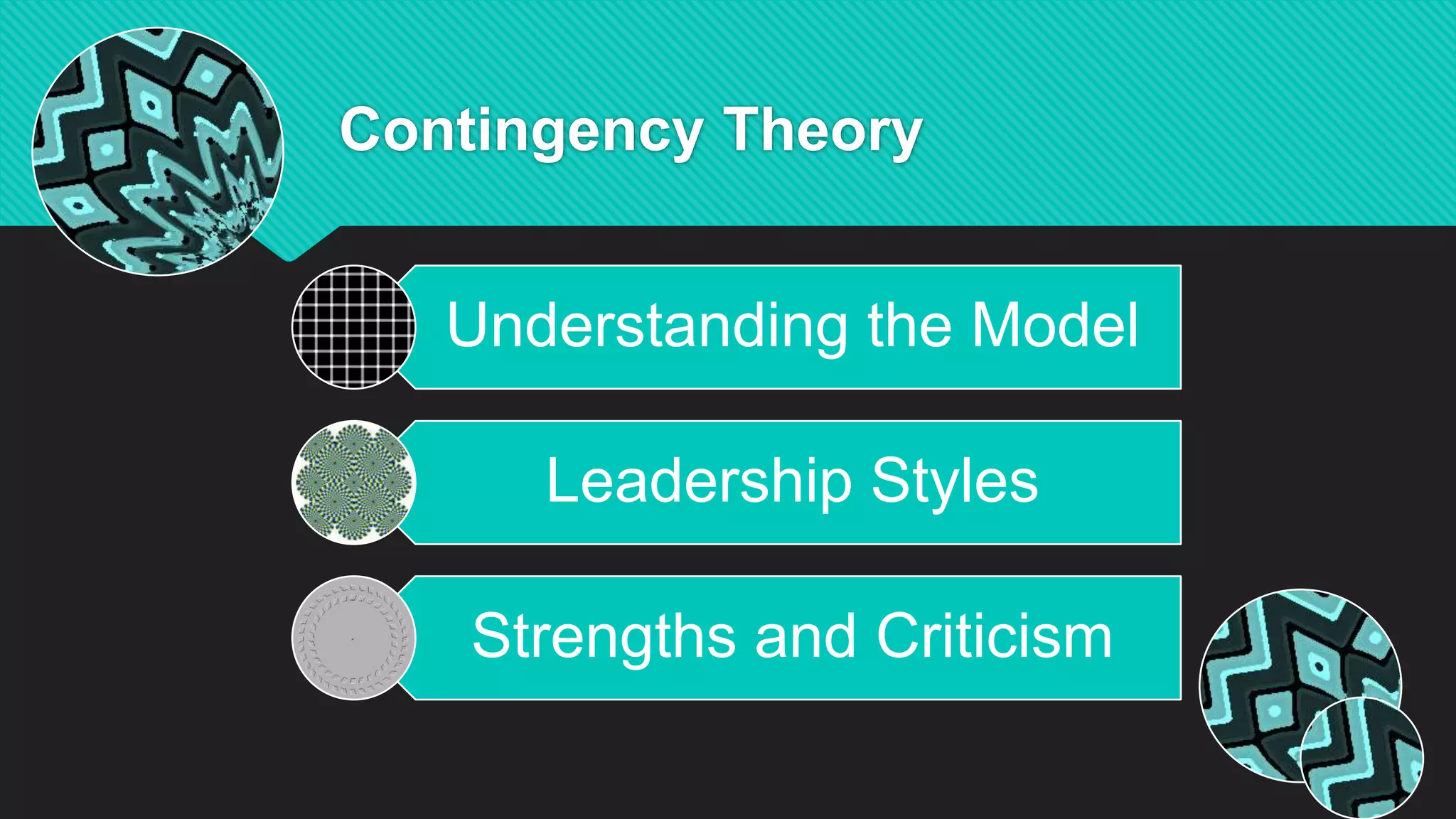 The Contingency Theory | PPT