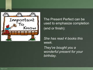 The continuous and perfect aspects | PPT