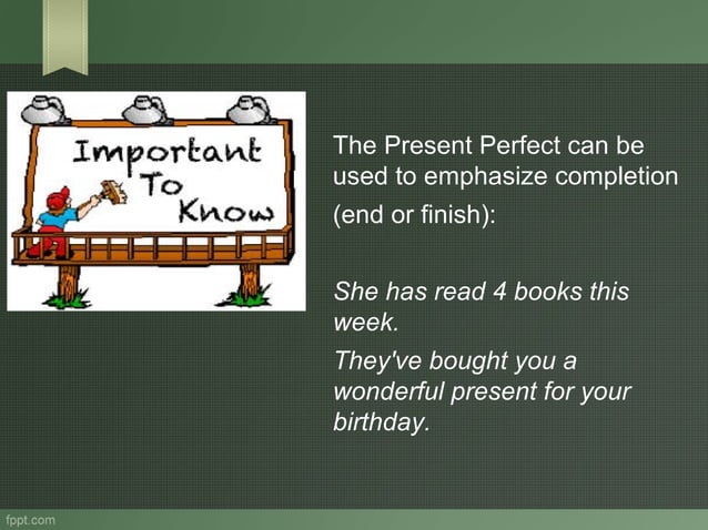 The continuous and perfect aspects | PPT | Education