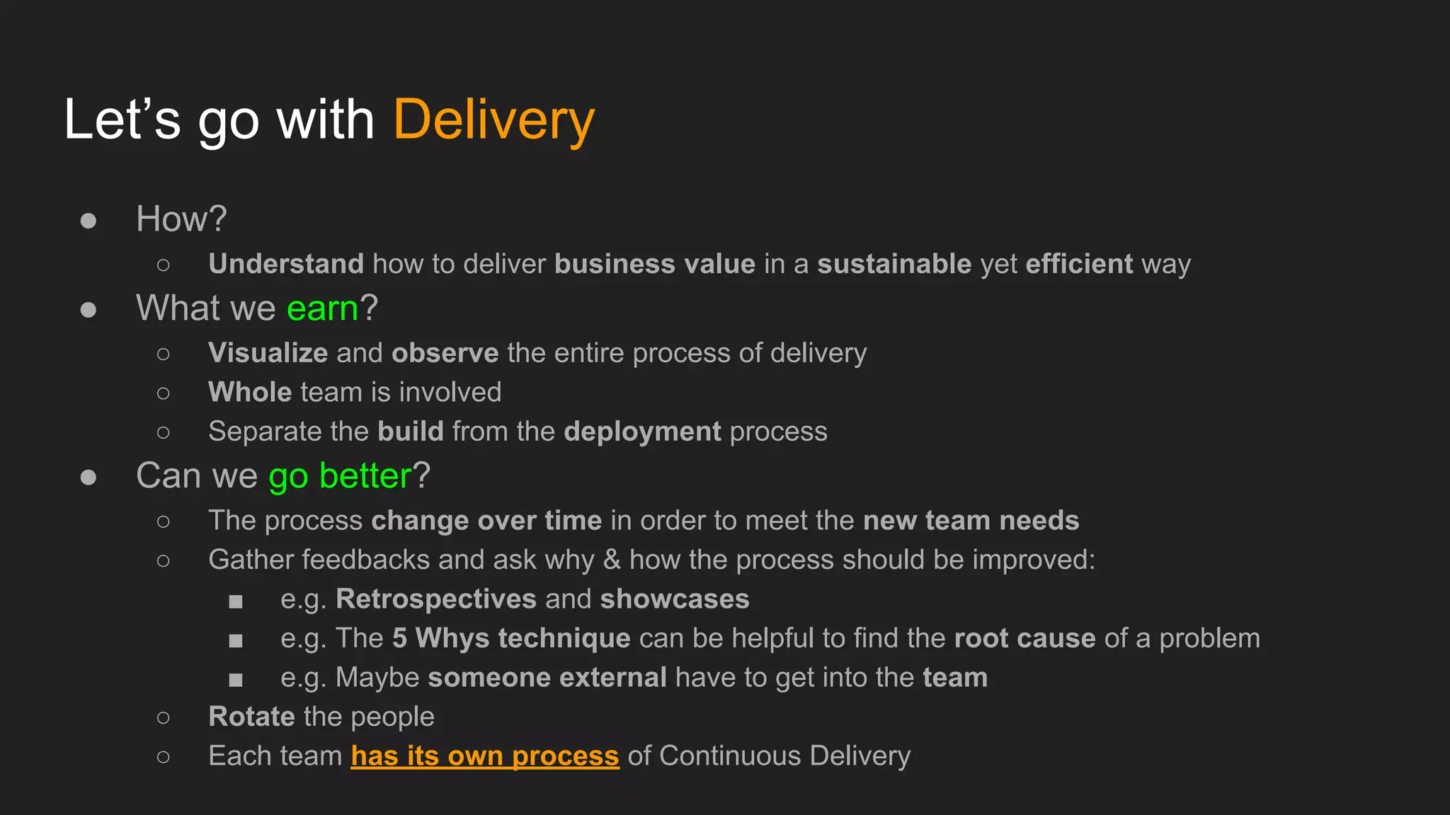 The Continuous Delivery process | PPT