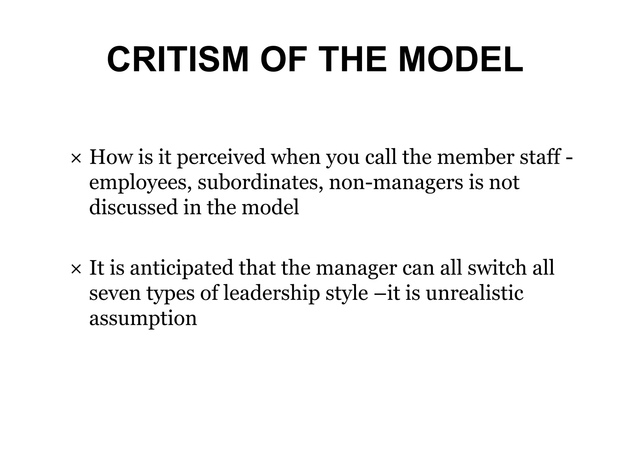 The Continuum of Leadership Behaviour Theory | PPTX