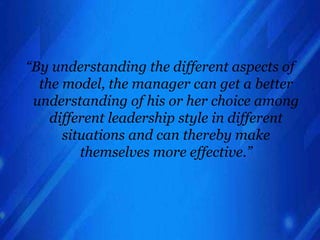 The Continuum of Leadership Behaviour Theory | PPTX