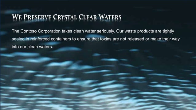 The contoso corporation | PPTX