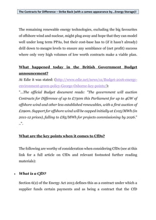 The Contracts for Difference – Strike Back (with a cameo appearance by ...