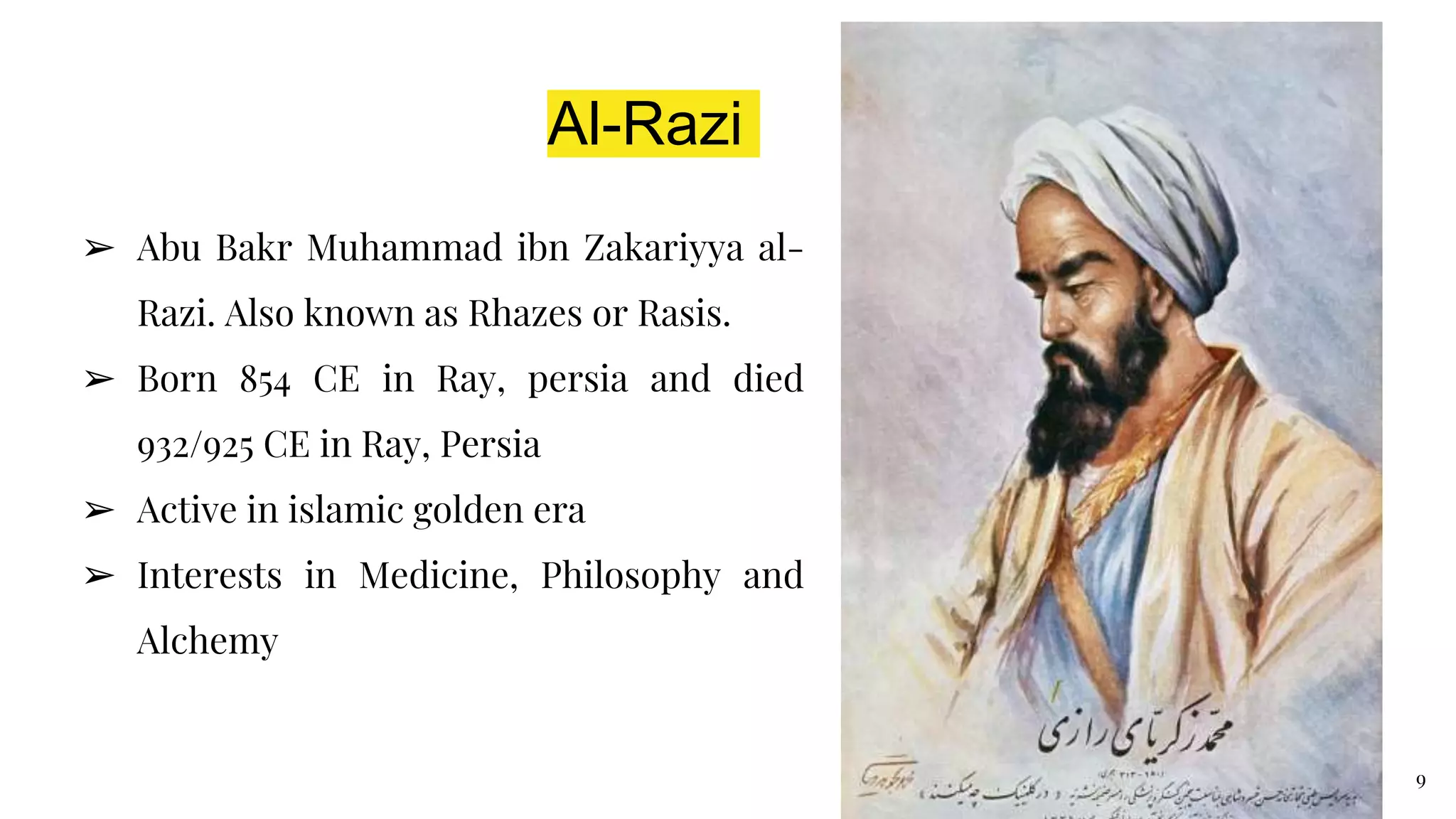 The contribution of muslim scholars in natural sciences | PPTX