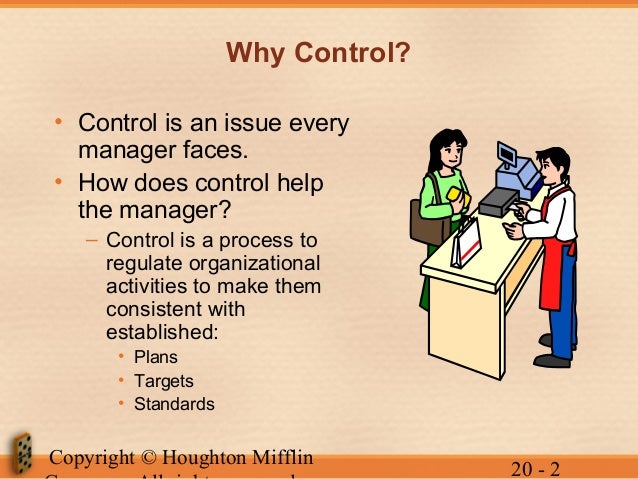 The controlling process