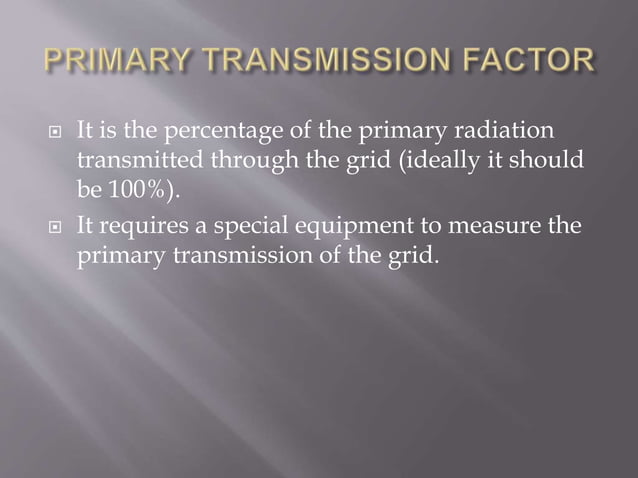 The control of scattered radiation | PPTX | Medical Tests | Medical Health