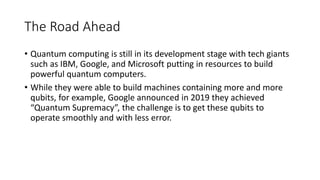 The convergence of IoT and Quantum Computing | PPTX