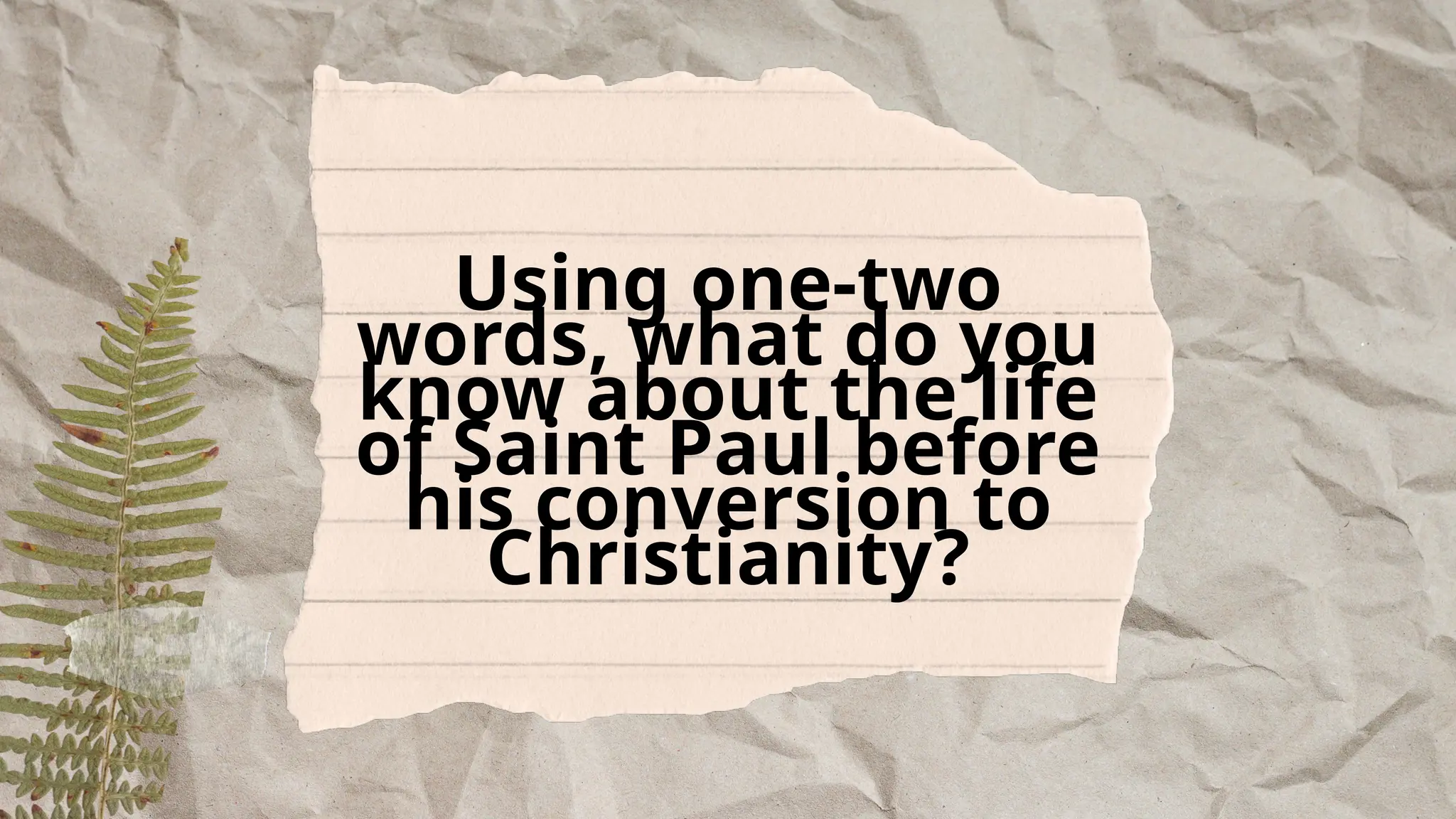 The Conversion. of St. Paul The conversion | PPTX