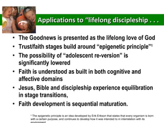 The conversion of children & faith development | PPT