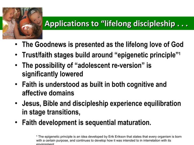 The conversion of children & faith development | PPT | Christianity ...