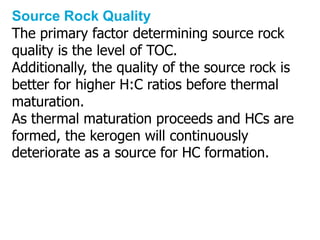 The conversion of organic matter to petroleum | PPTX