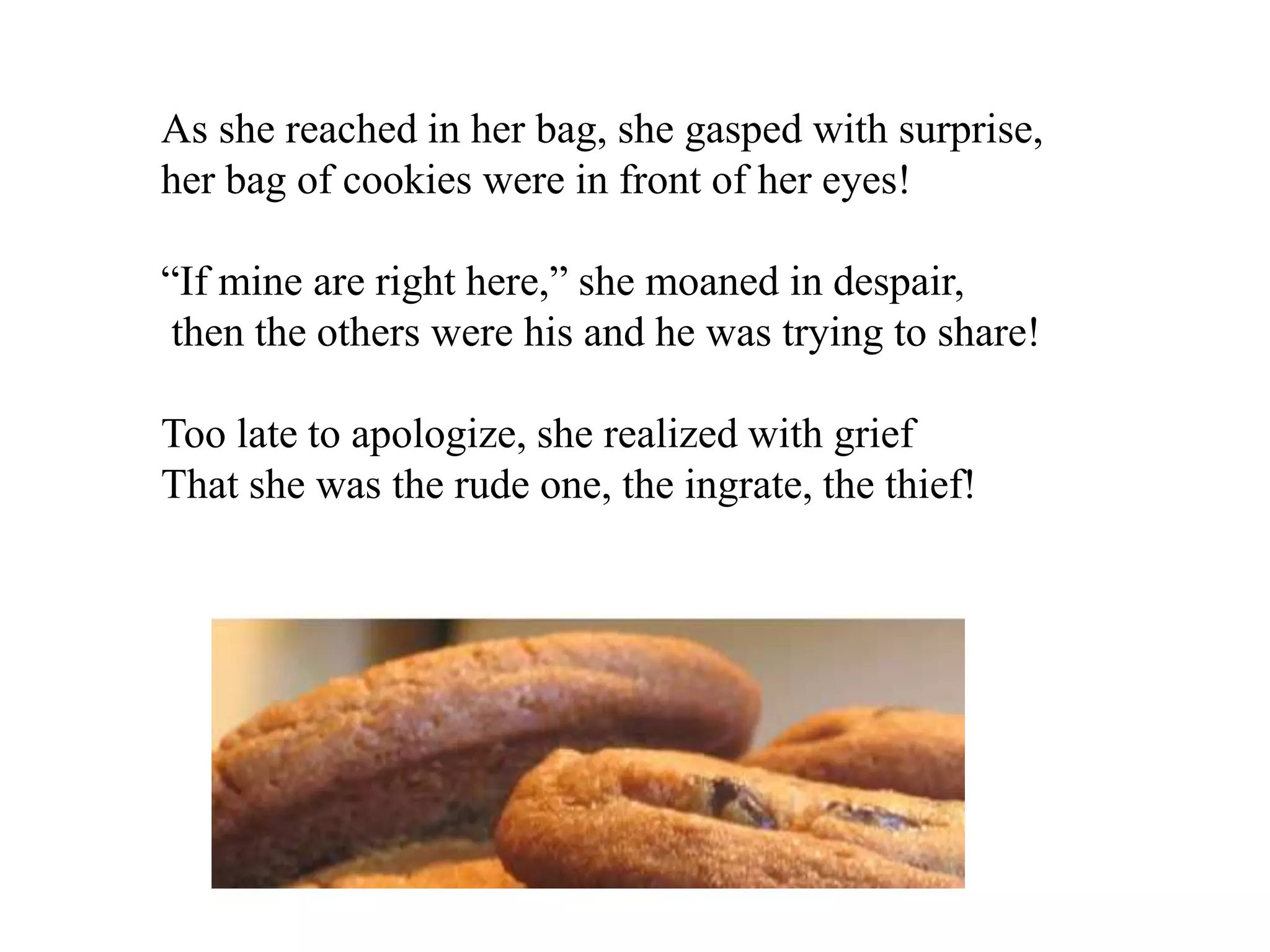 The cookie thief | PPTX