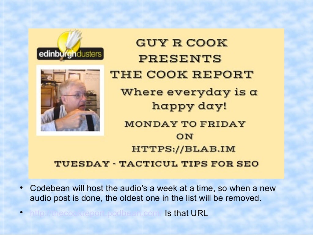 The Cook Report Guide