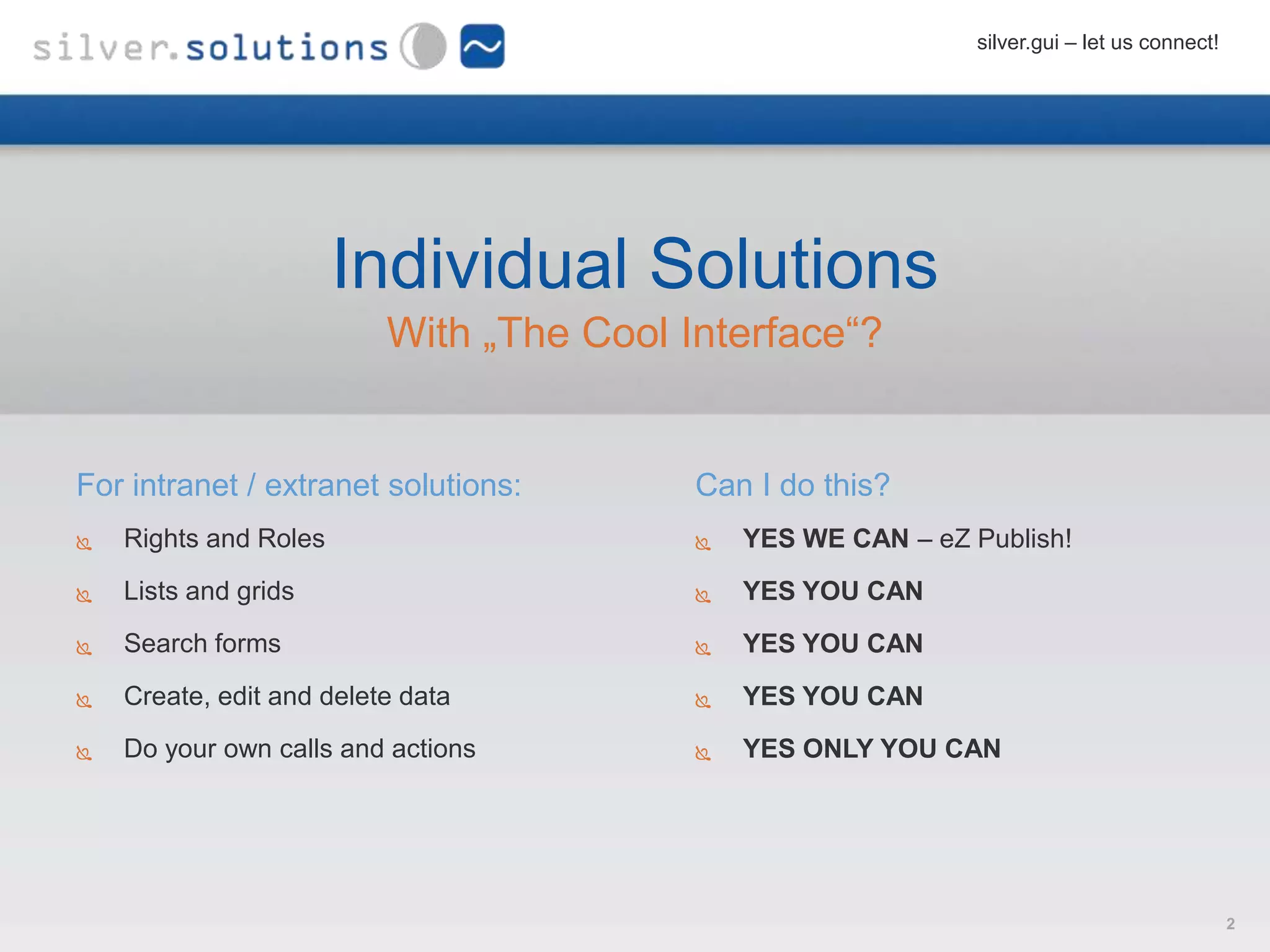 The Cool Interface | PPT