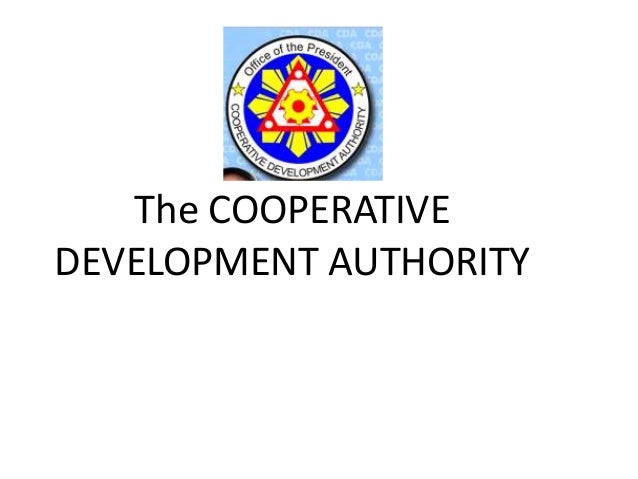 The cooperative development authority