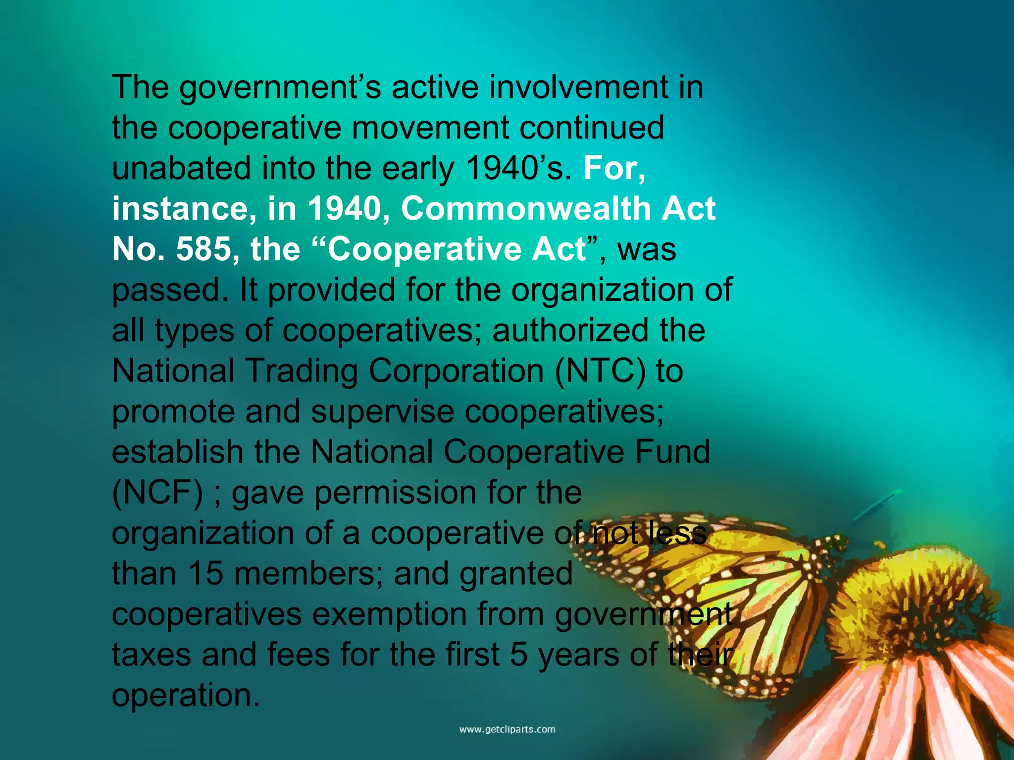 The Cooperative Movement in the Philippines | PPT