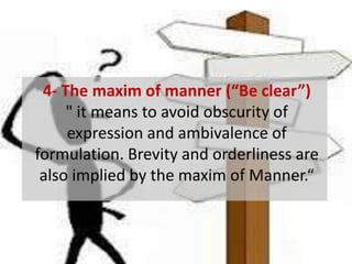 The cooperative principle | PPTX