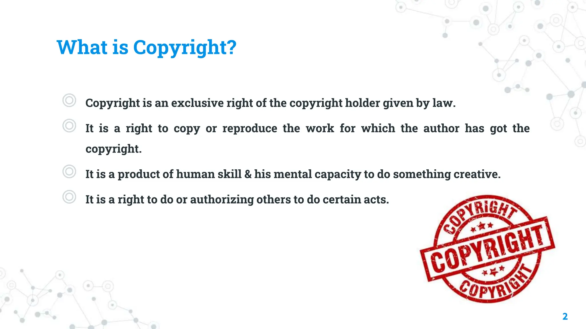 The Copyright Act, 1957.pptx