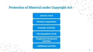 The Copyright Act, 1957.pptx