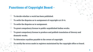 The Copyright Act, 1957.pptx