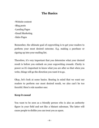 The copywriters handbook | PDF