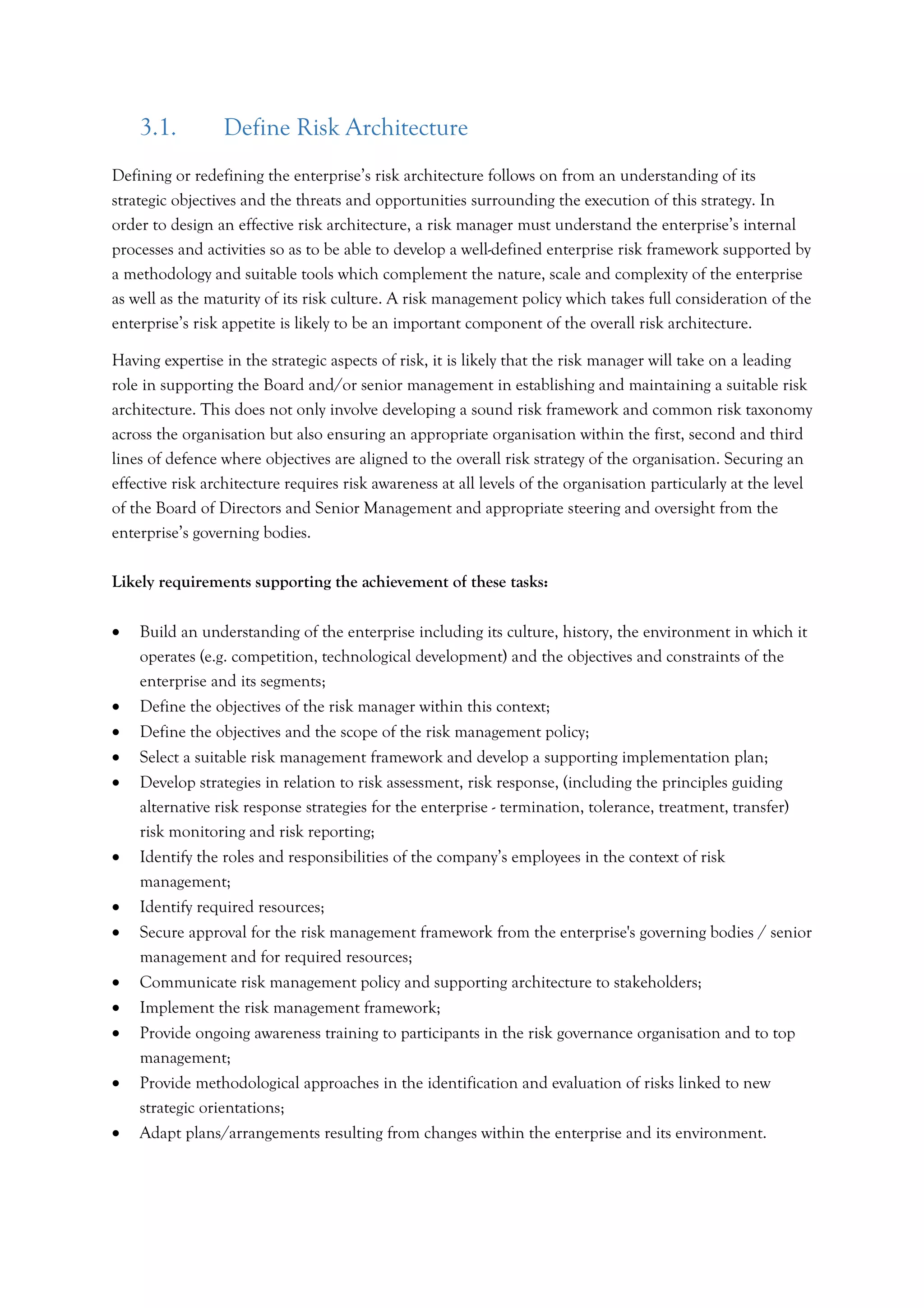 The Core Competencies of a Professional Risk Manager | PDF