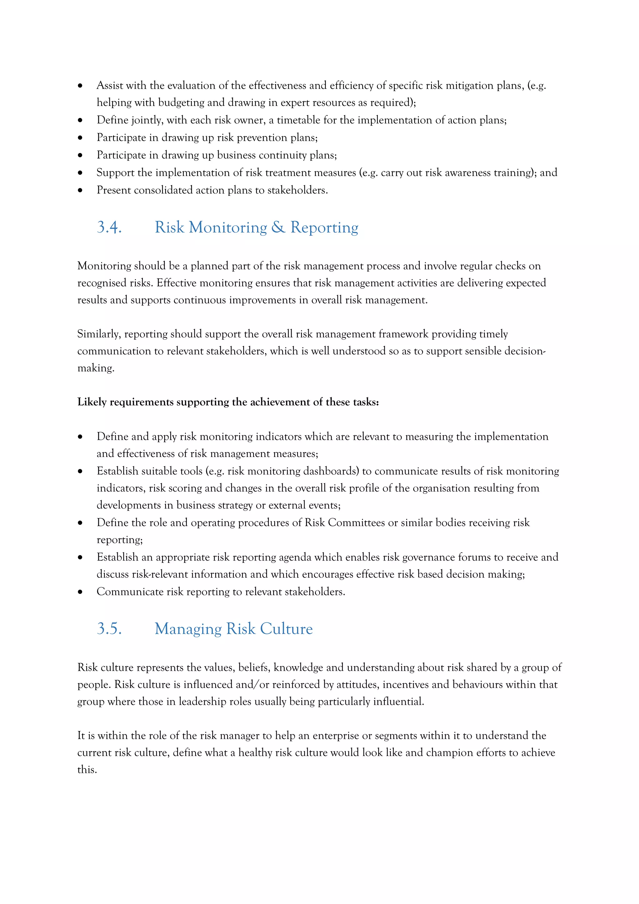 The Core Competencies of a Professional Risk Manager | PDF