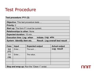 The Core of Testing – Dynamic Testing Process – According to ISO 29119 ...