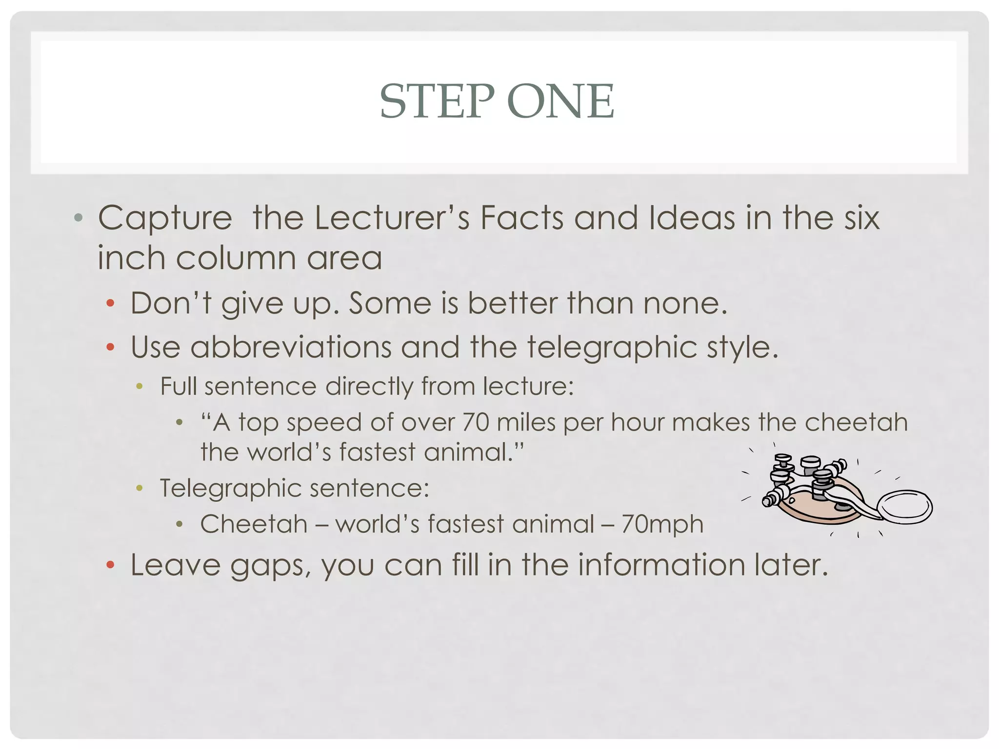 The cornell note taking system | PDF