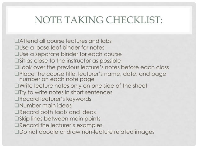 The cornell note taking system | PDF | Educational Assessment | Education