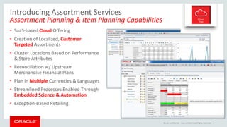 The Cornerstones of Oracle Retail Strategy | PPT
