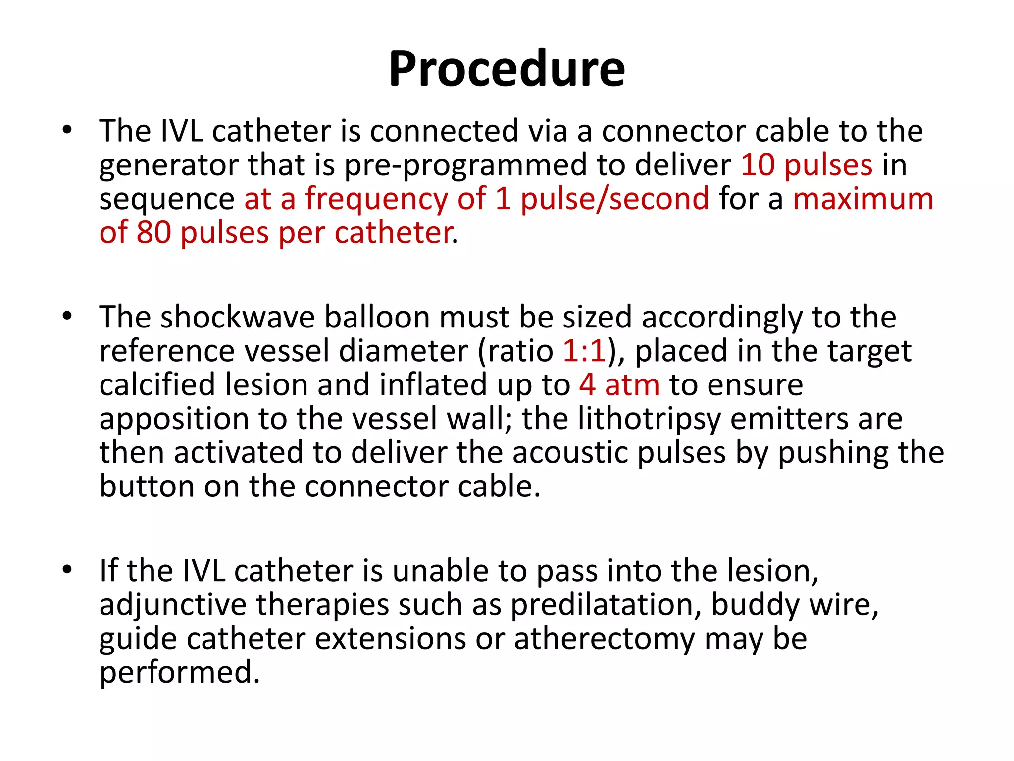 Coronary intravascular lithotripsy and lasers/ IVL | PPTX