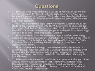 The Corps of Discovery (Lewis and Clark Expedition) | PPT