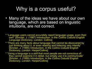 The Corpus In The Classroom | PPT