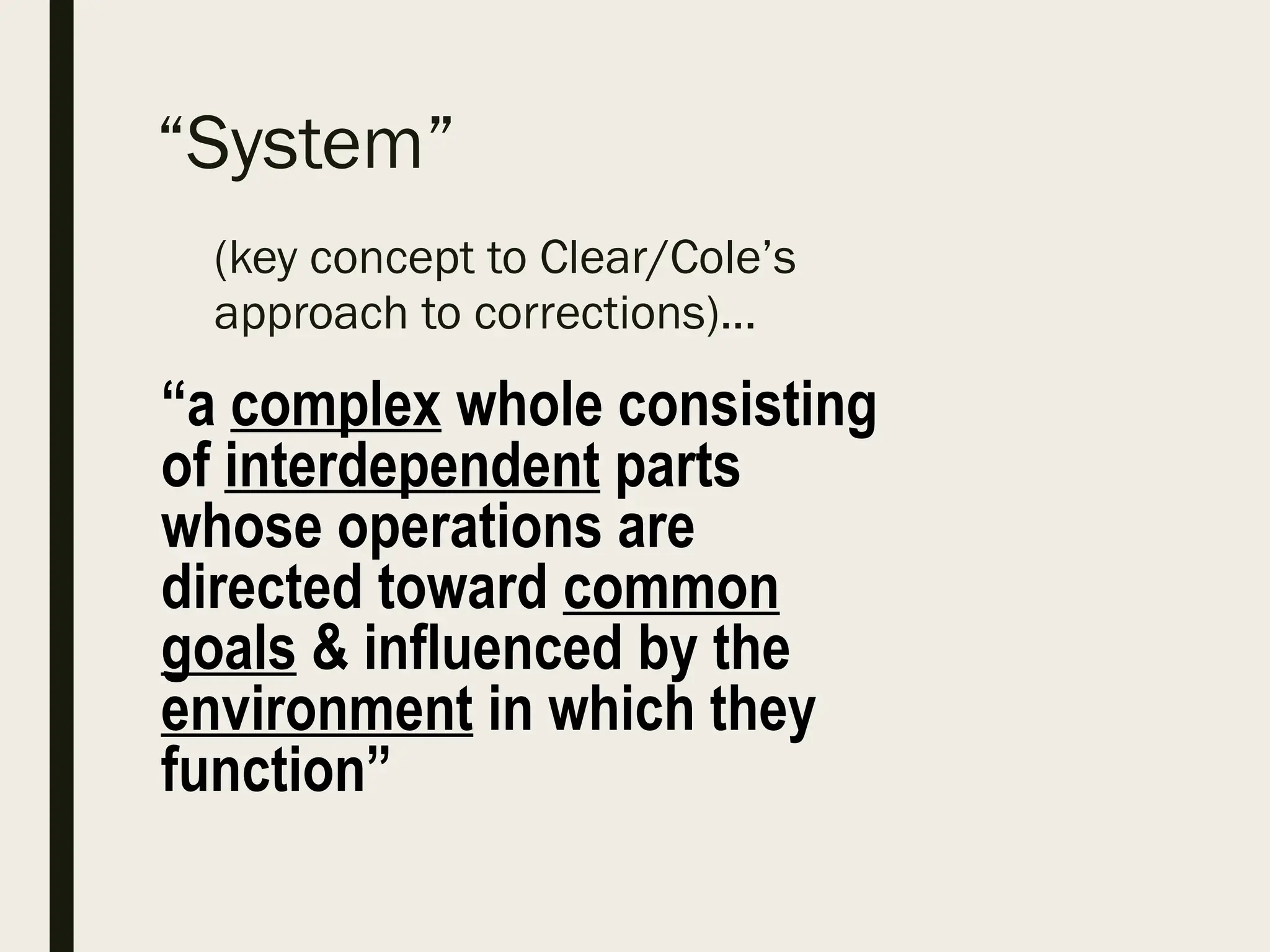 The correctional system.pptx on criminals | PPTX