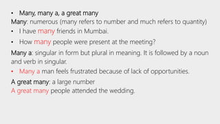 The correct use of Adjectives | PPTX