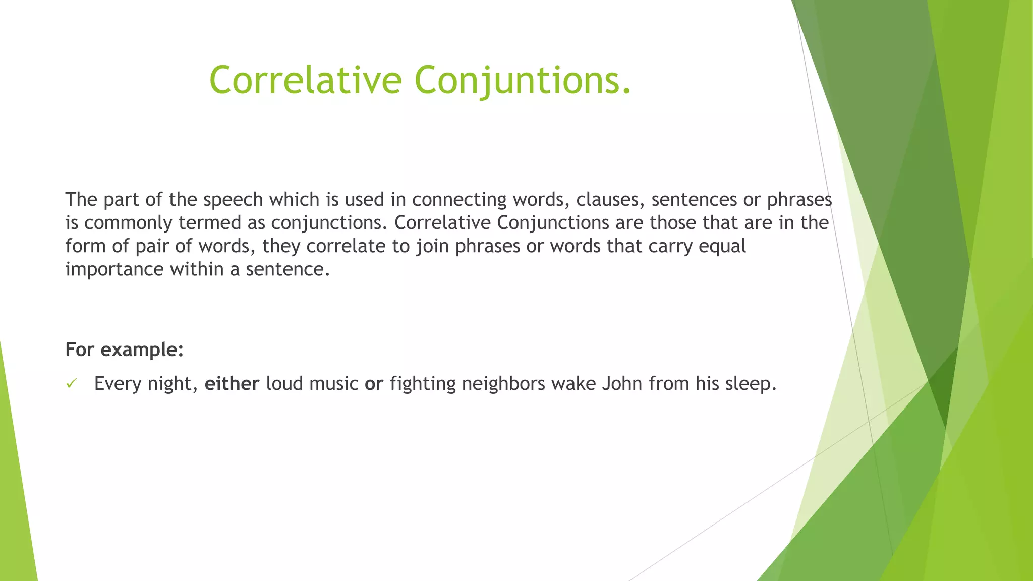 The correlative conjuntions final(1) | PPTX