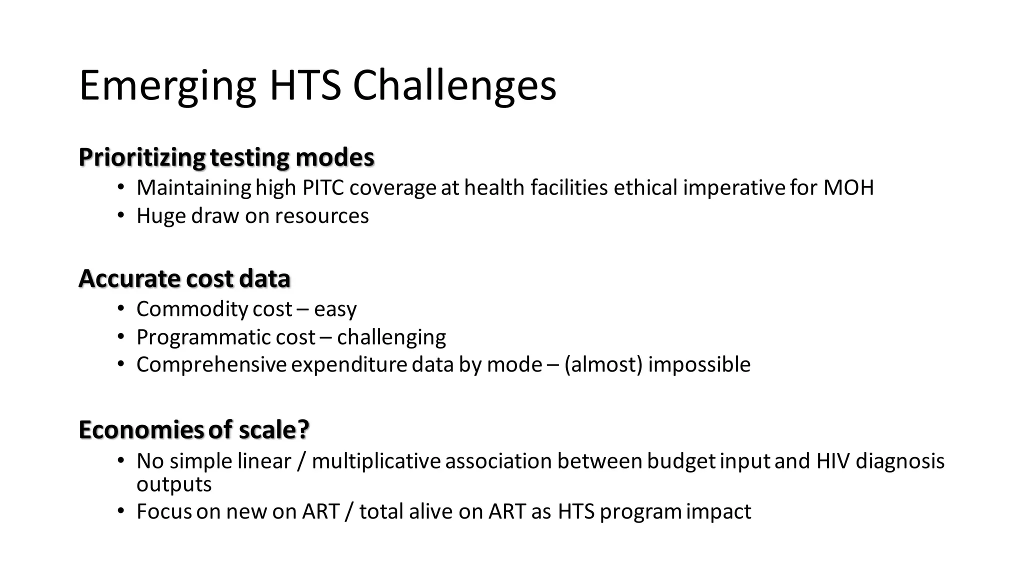 The cost and value of hiv testing in Malawi | PDF